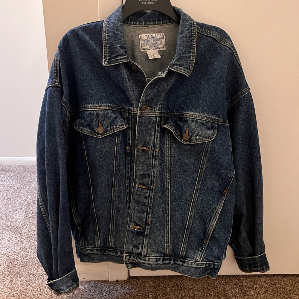 Jordache 1980s Vintage Oversized Jacket - Gem